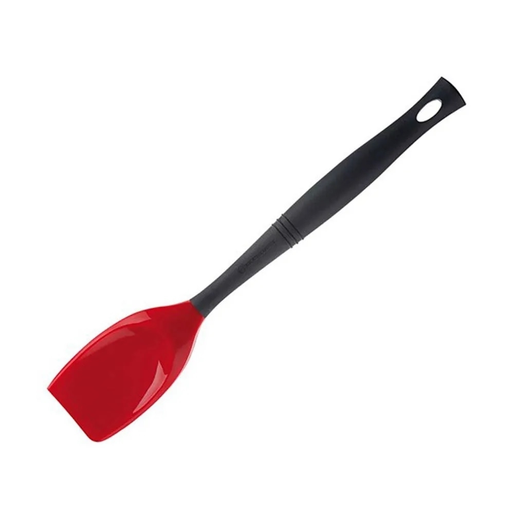 Colher Grande Silicone Profissional Vermelho Le Creuset | Loja Cheff