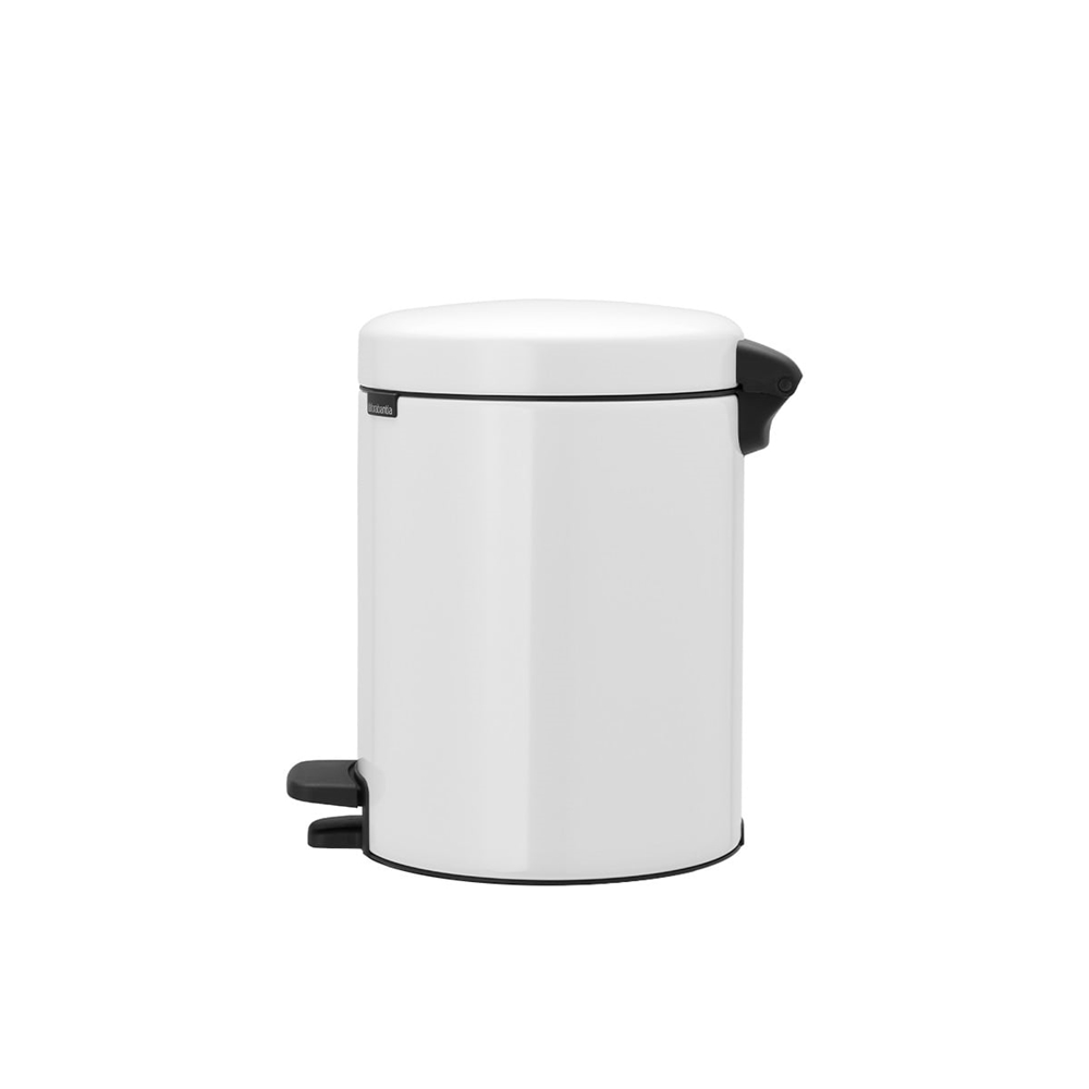 Lixeira New Icon em Aço Inox 12 litros Branco Brabantia