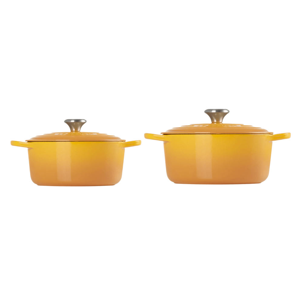 Jogo de Panelas Redonda Signature 24/26cm Laranja Le Creuset