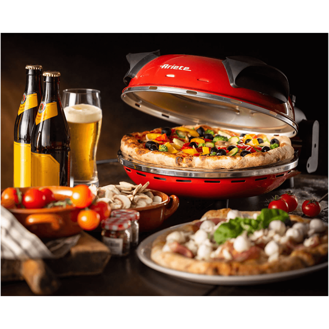 Forno para Pizza 110v Smart Vermelho Ariete