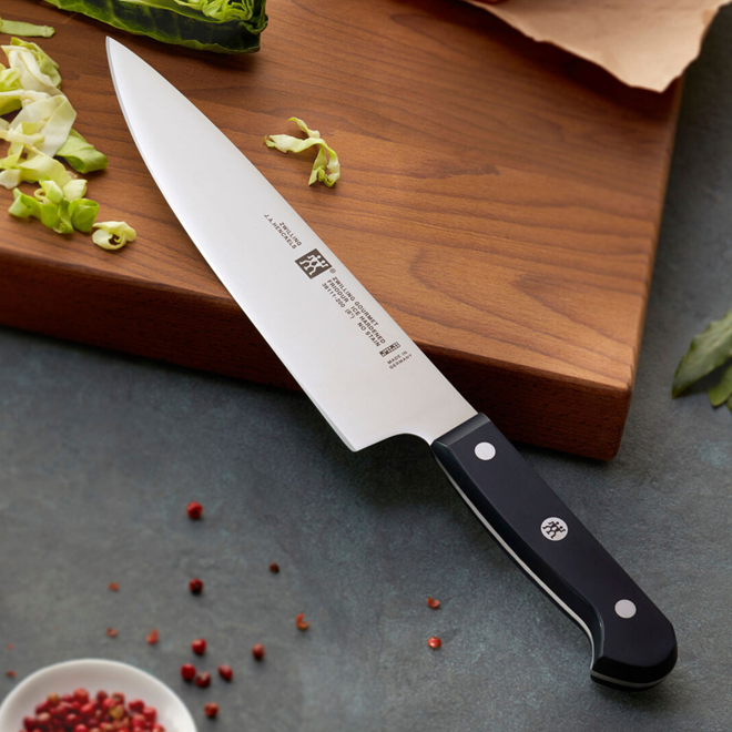 Faca do Chef em Aço Inox 8 Polegadas Zwilling Gourmet