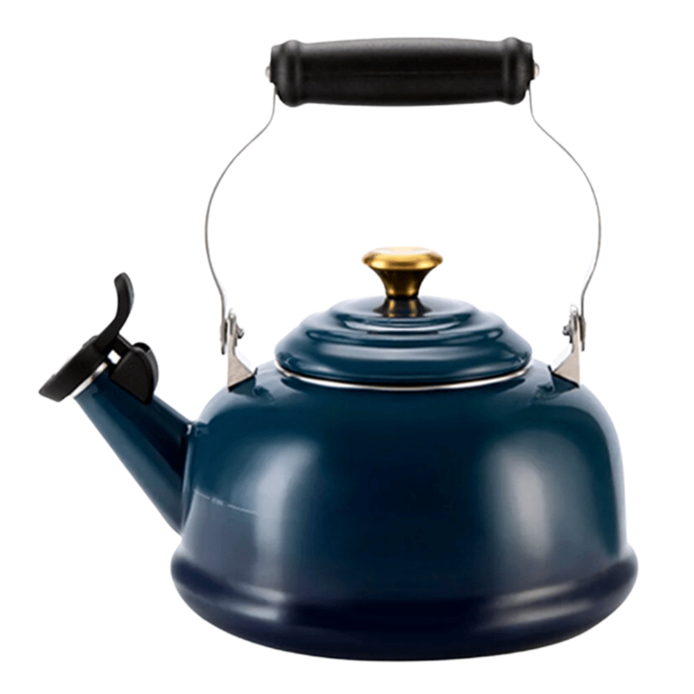 Kit Chaleira Tradicional e 2 Canecas 200 ml Agave Le Creuset
