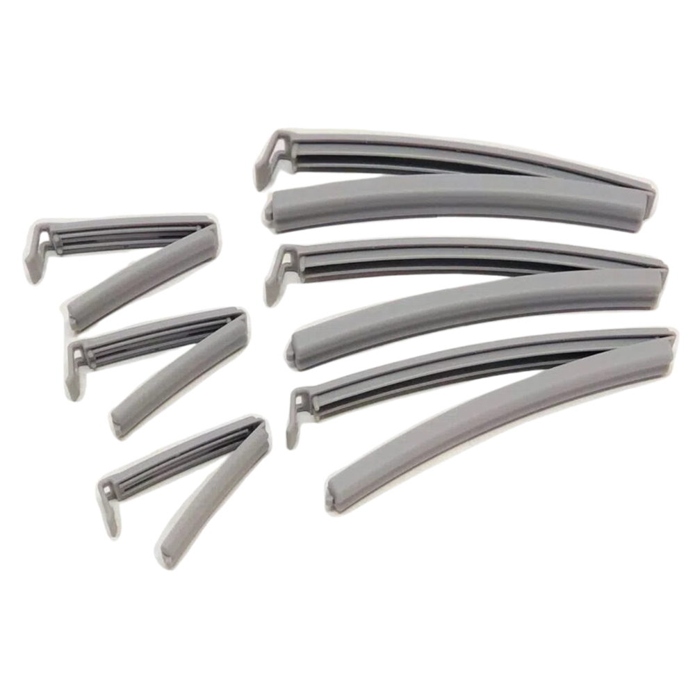 Conjunto de 15 Clips para Sacos Elemental Colorido Fackelmann