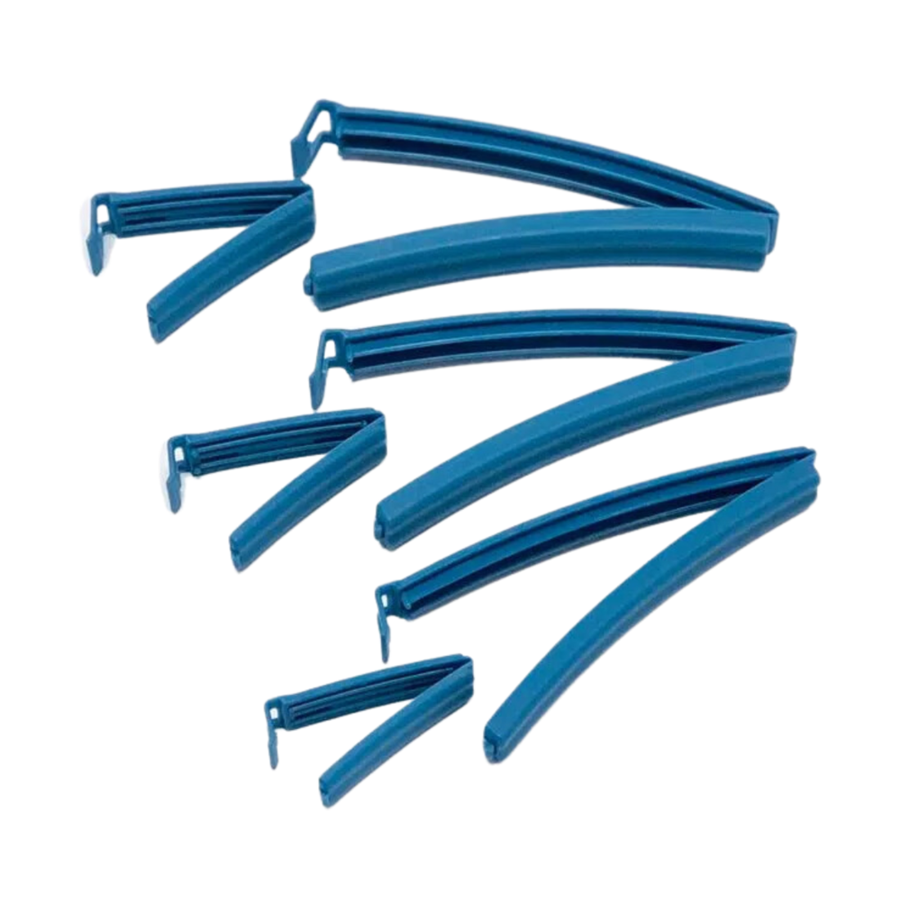 Conjunto de 15 Clips para Sacos Elemental Colorido Fackelmann