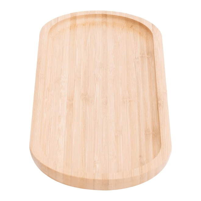 Bandeja Oval para Servir em Bambu 44 cm Ecokitchen Mimo Style