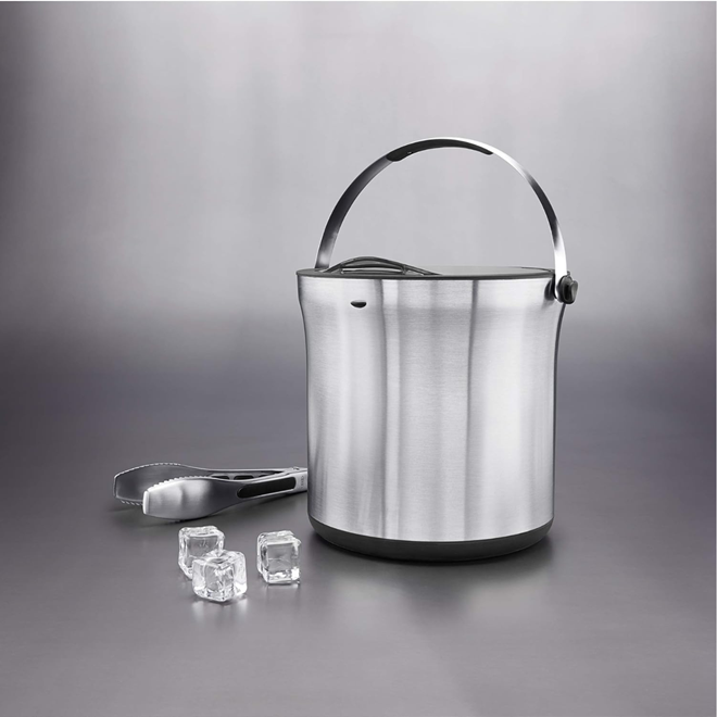 Balde de Gelo Aço Inox com Pinça 3,78 Litros OXO