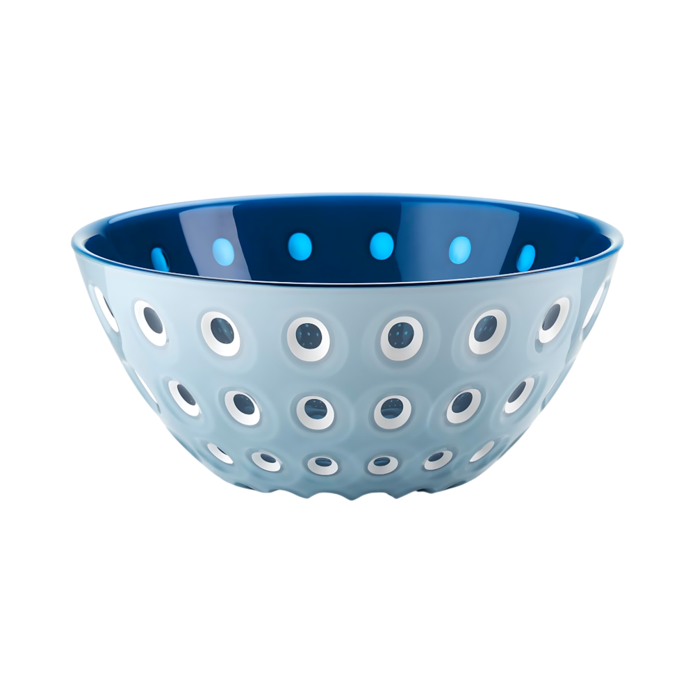 Bowl Le Murrine em Acrílico 20 cm Azul Claro e Azul Mediterrâneo Guzzini