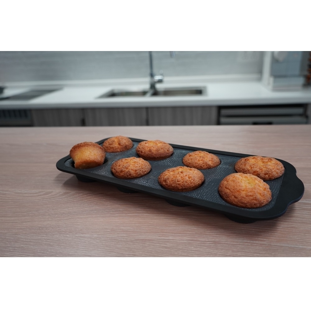 Forma para 8 Muffins em Silicone de Fibra de Vidro 28 cm Zenker | Loja ...