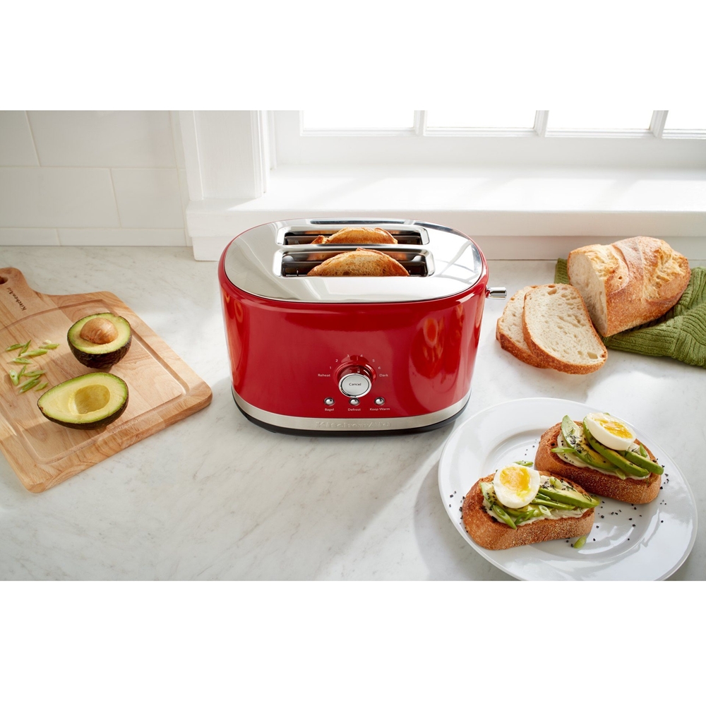 Torradeira Manual Artisan 2 Fatias 110v Vermelho KitchenAid